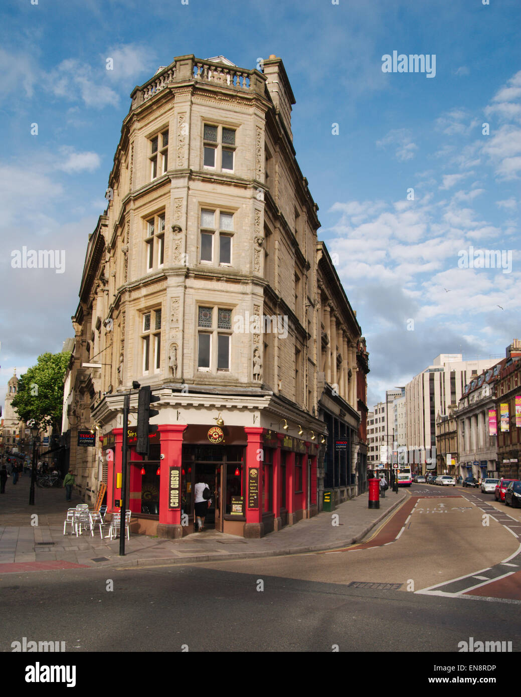 A cityscape in Bristol, England Stock Photo - Alamy