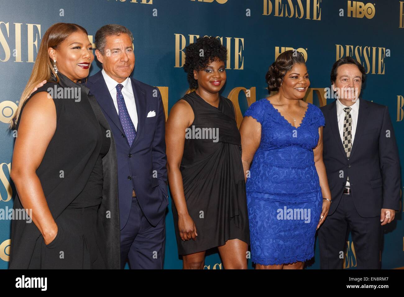 New York, NY, USA. 29th Apr, 2015. Queen Latifah, Richard Plepler, Dee ...