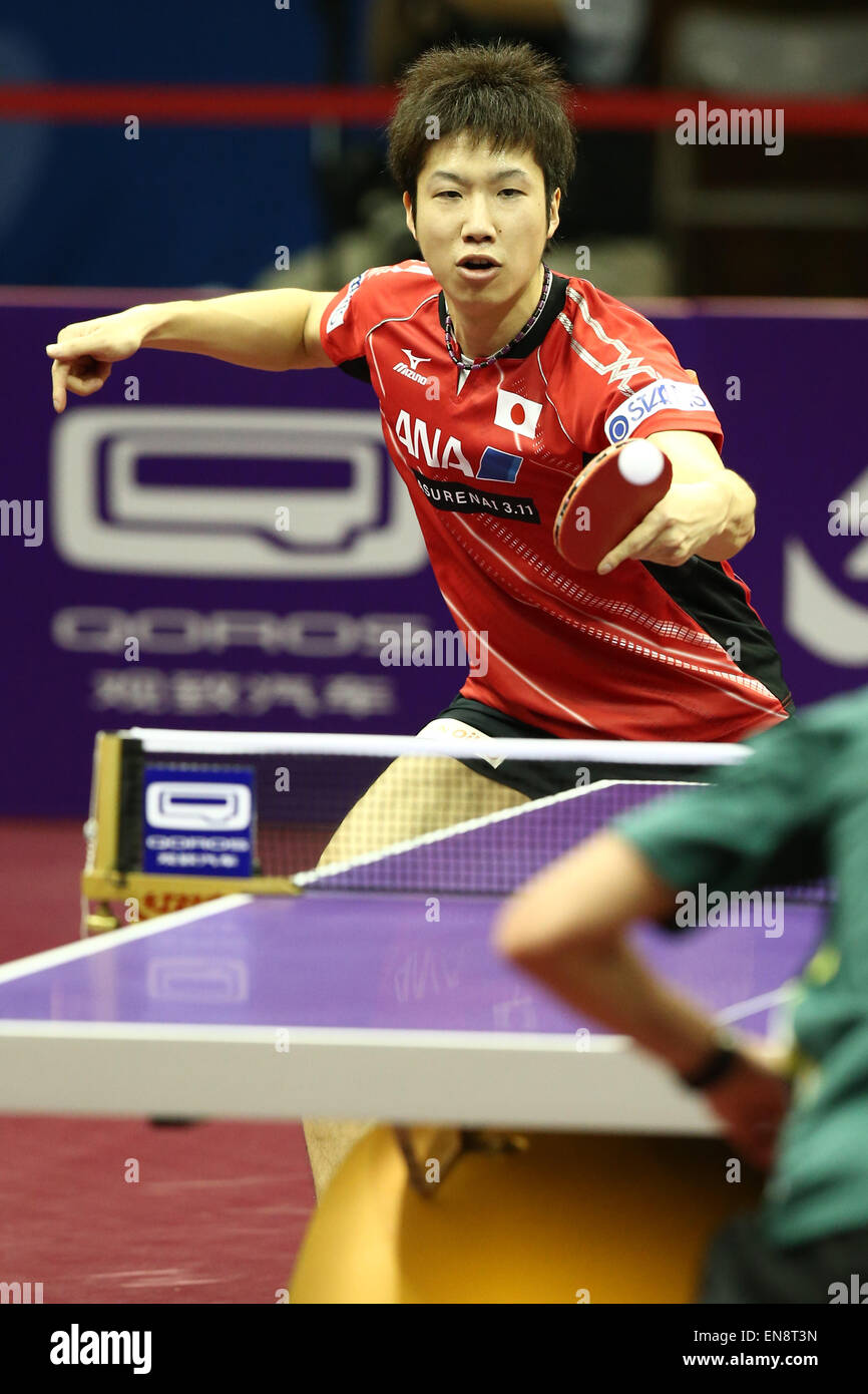 Suzhou International Expo Centre, Suzhou, China. 29th Apr, 2015. Jun Mizutani (JPN), APRIL 29 ...