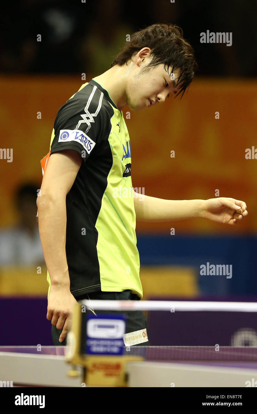 Suzhou International Expo Centre, Suzhou, China. 29th Apr, 2015. Yuto ...