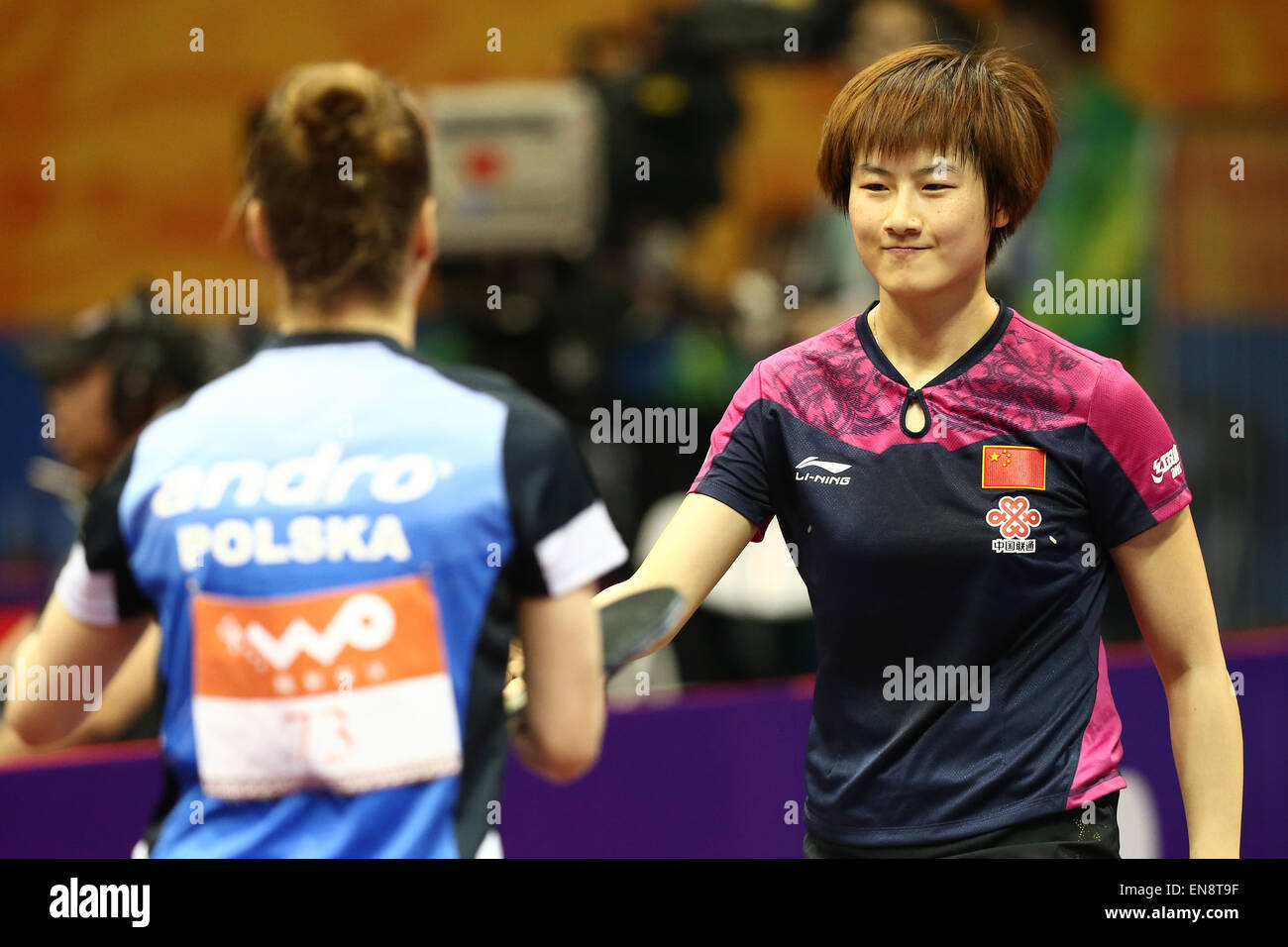 Natalia partyka table tennis hi-res stock photography and images - Alamy