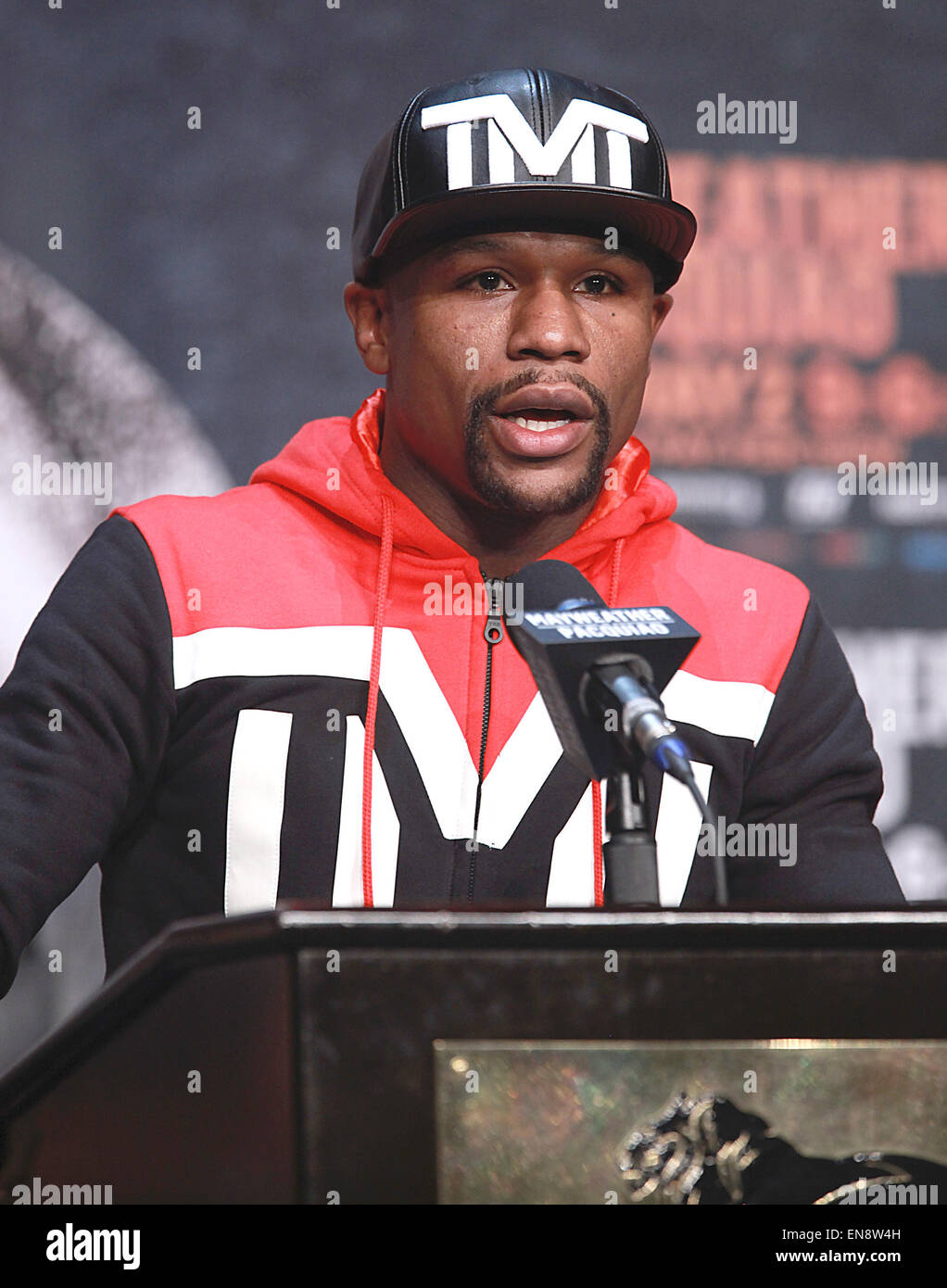 Las Vegas, Nevada, USA. 29th Apr, 2015. Boxer Floyd Mayweather jr ...