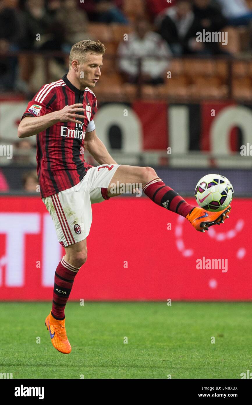 Milan, Italy. 29th Apr, 2015. Ignazio Abate (Milan) Football/Soccer ...