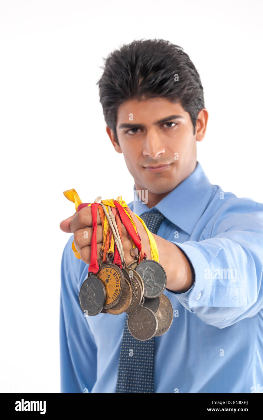 Hand and medals hi-res stock photography and images - Alamy