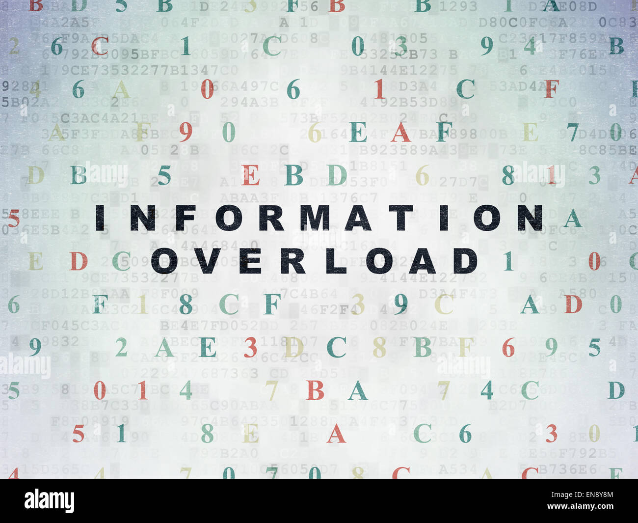 Information overload concept word hi-res stock photography and images ...