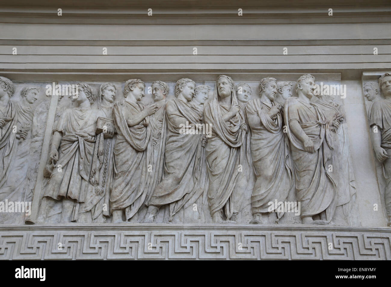 Italy. Rome. Ara Pacis Augustae. Altar dedicated to Pax. 13-9 BC ...
