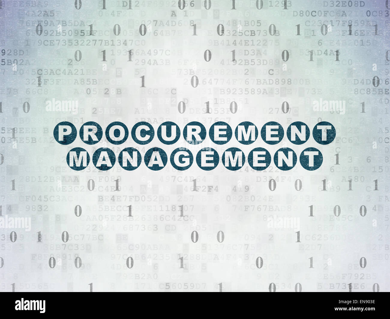 Business concept: Procurement Management on Digital Paper Stock Photo ...