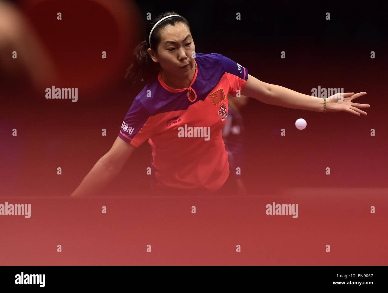 Suzhou, China's Jiangsu Province. 30th Apr, 2015. China's Li Xiaoxia ...