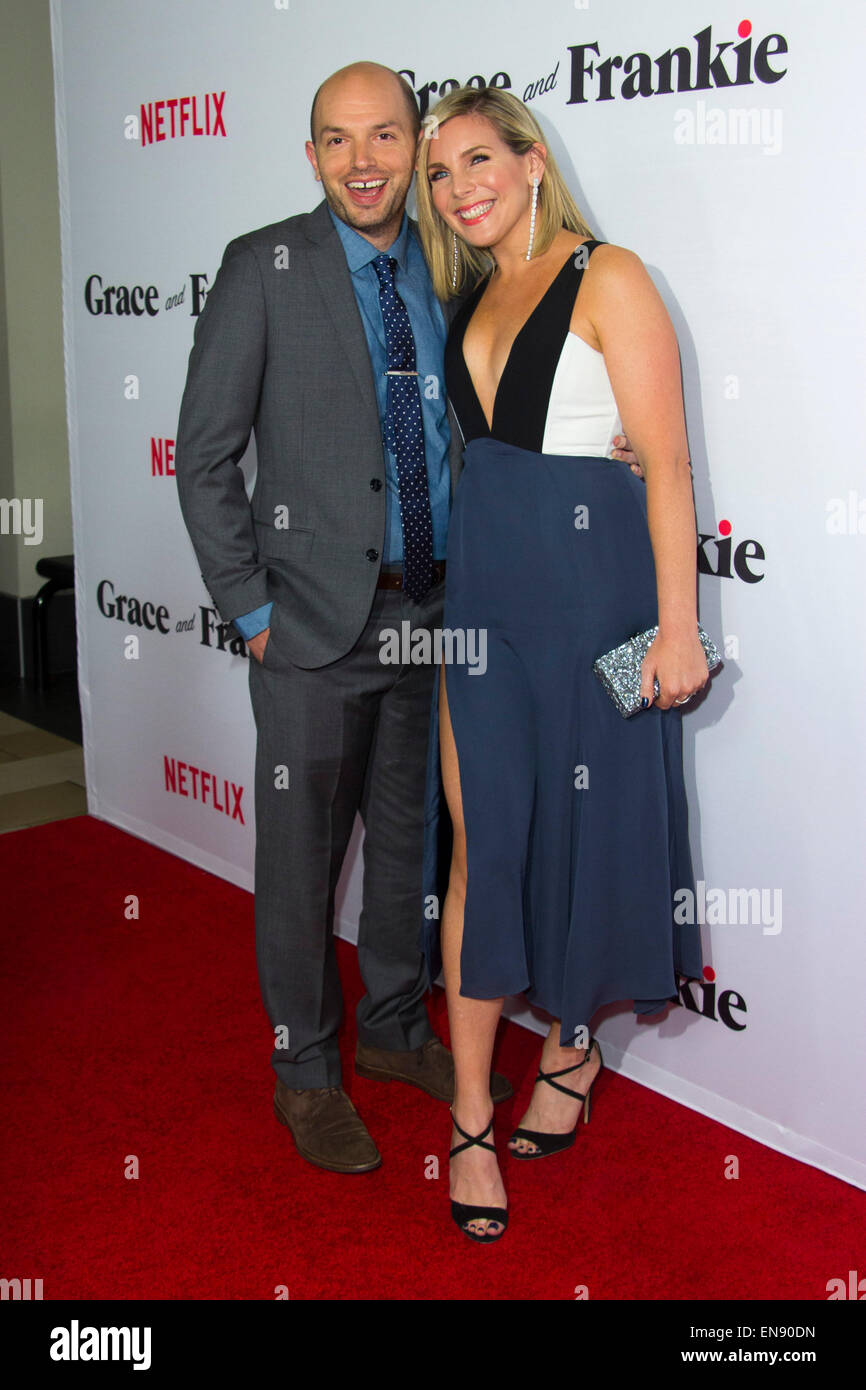 Los Angeles, California, USA. 29th Apr, 2015. Paul Scheer, June Diane ...