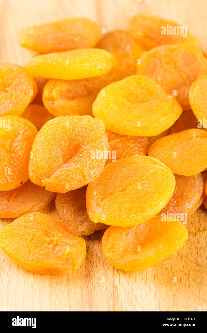 Dried apricots background Stock Photo - Alamy