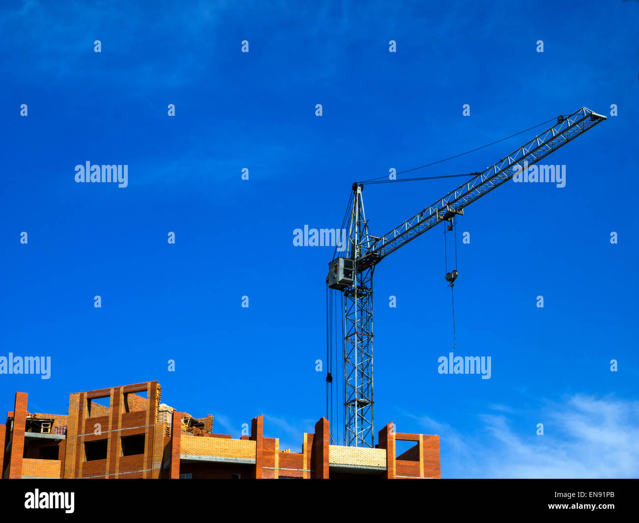 Close up view of a urban construction site Stock Photo - Alamy