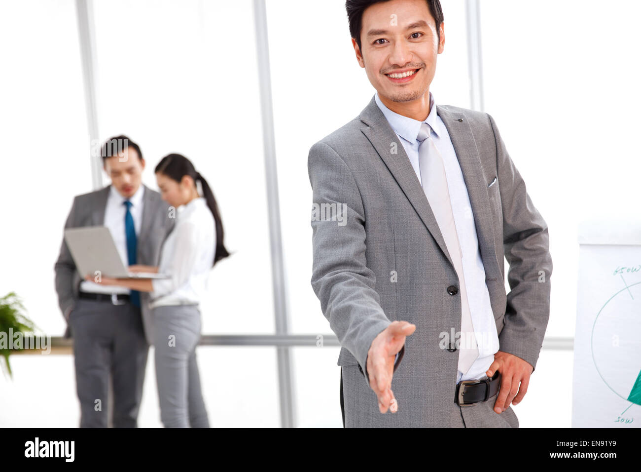 Professional business people in office work Stock Photo - Alamy