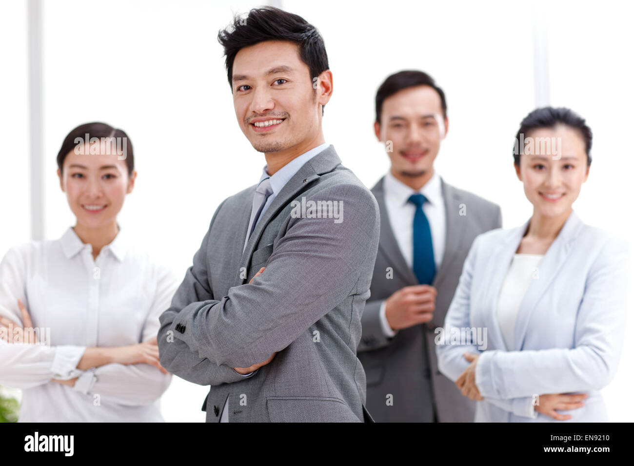 Eastern business team Stock Photo - Alamy
