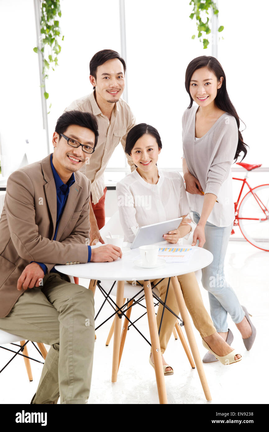 Business men and women working in the Office Stock Photo - Alamy