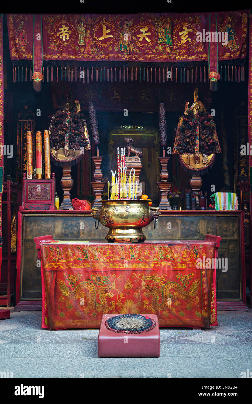a-ma chinese temple landmark in macau china Stock Photo - Alamy