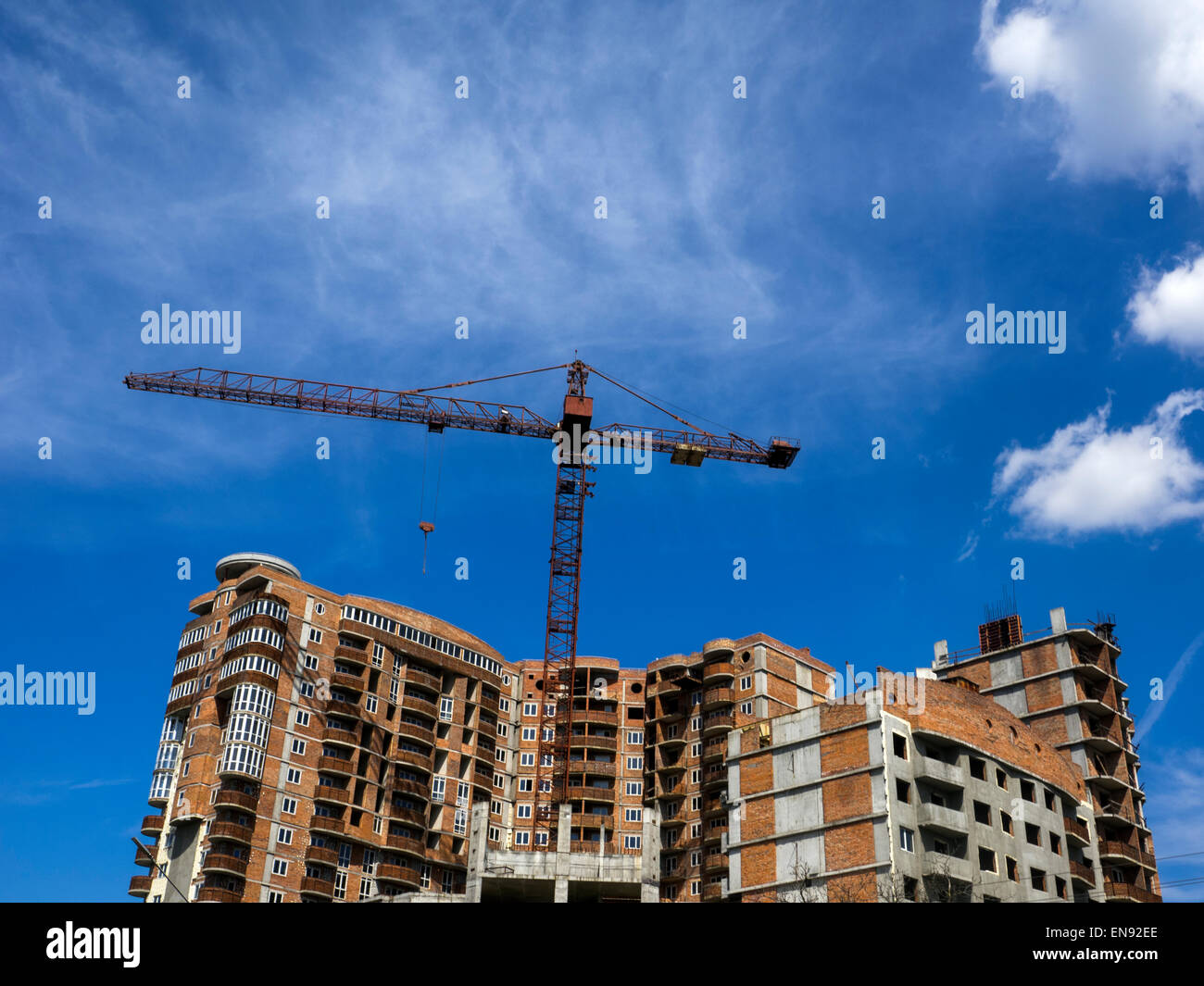Close up view of a urban construction site Stock Photo - Alamy