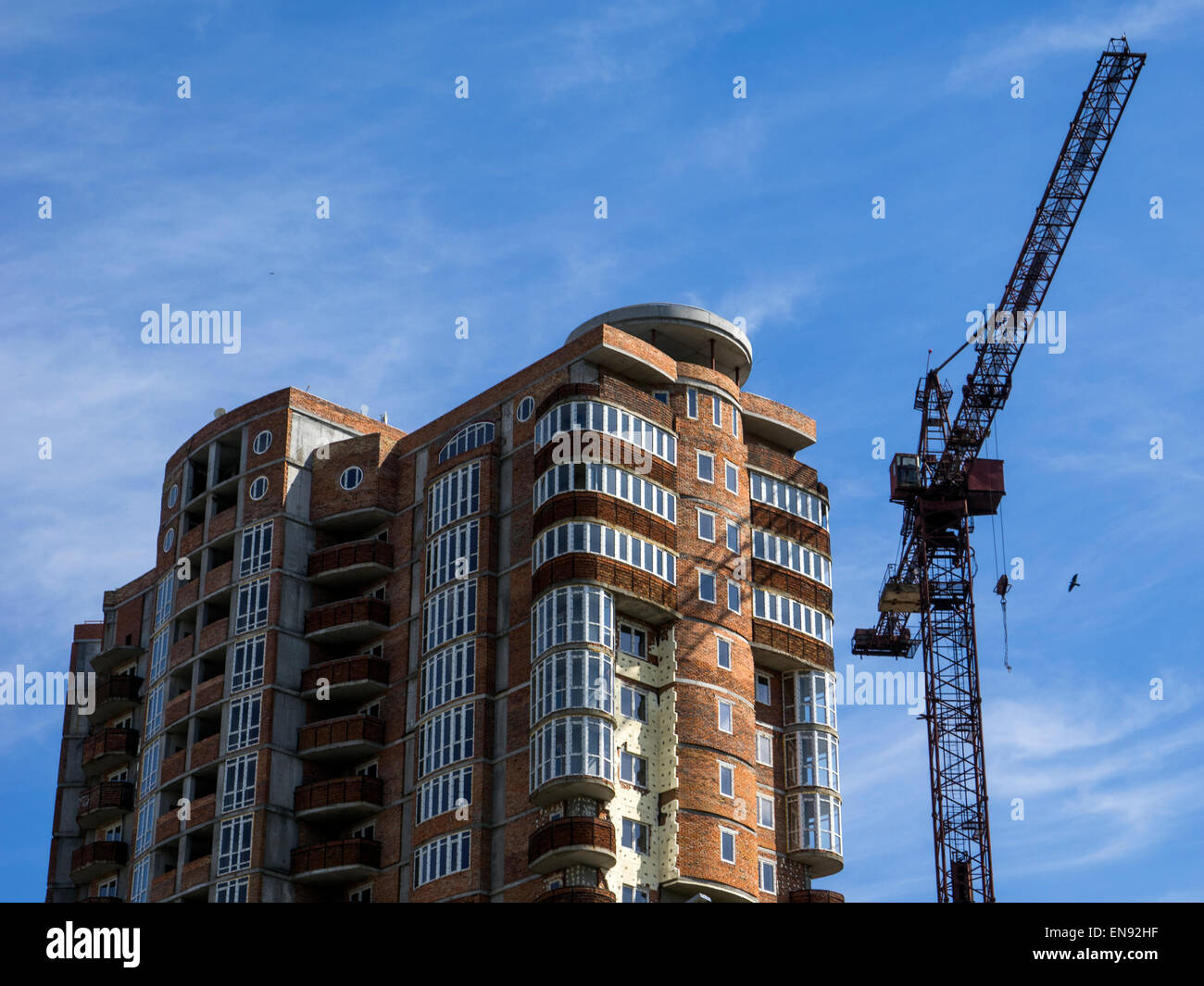 Close up view of a urban construction site Stock Photo - Alamy