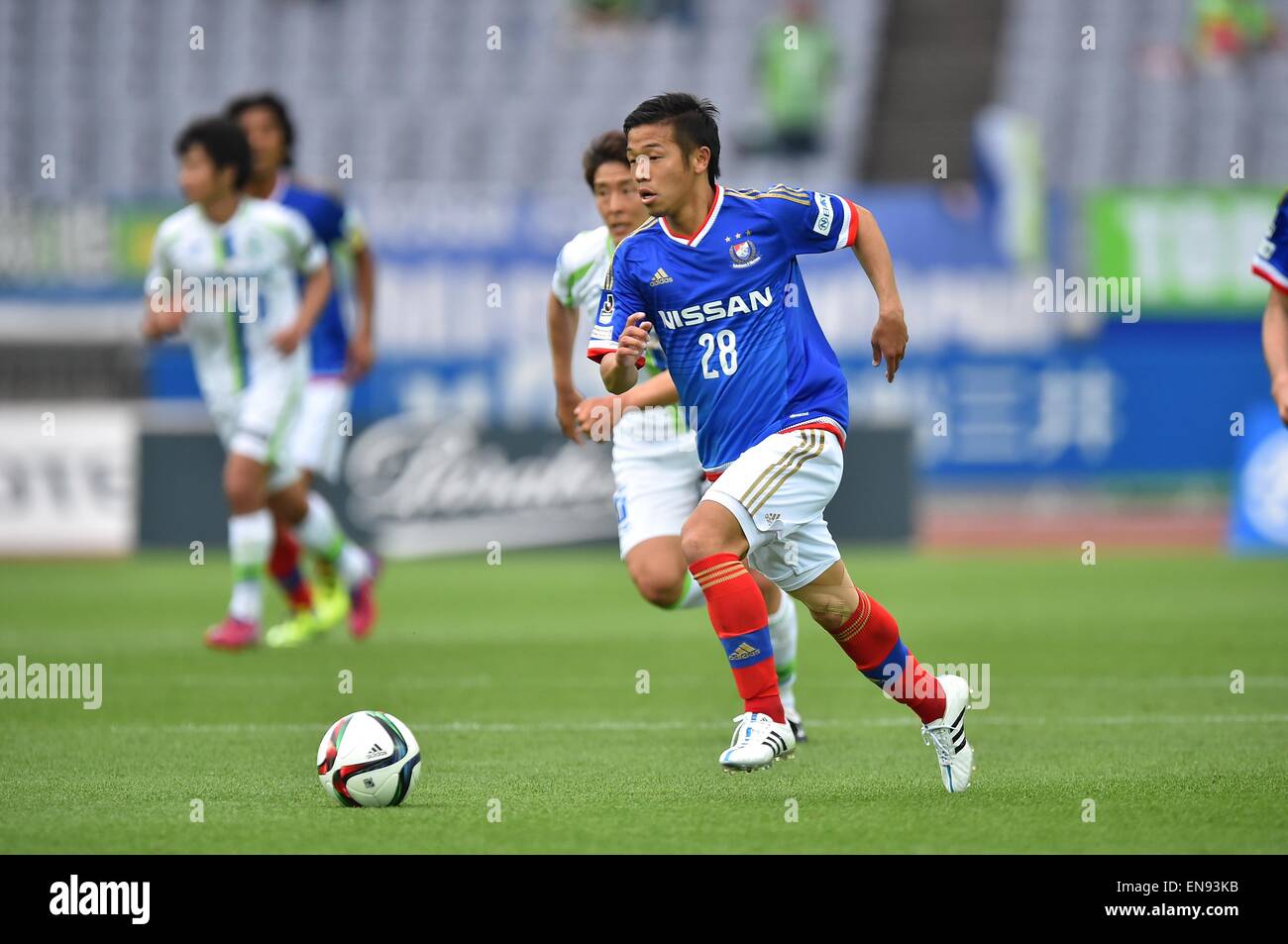 Kanagawa, Japan. 25th Apr, 2015. Takuya Kida (F Marinos) Football/Soccer : 2015 J1 League 1st ...