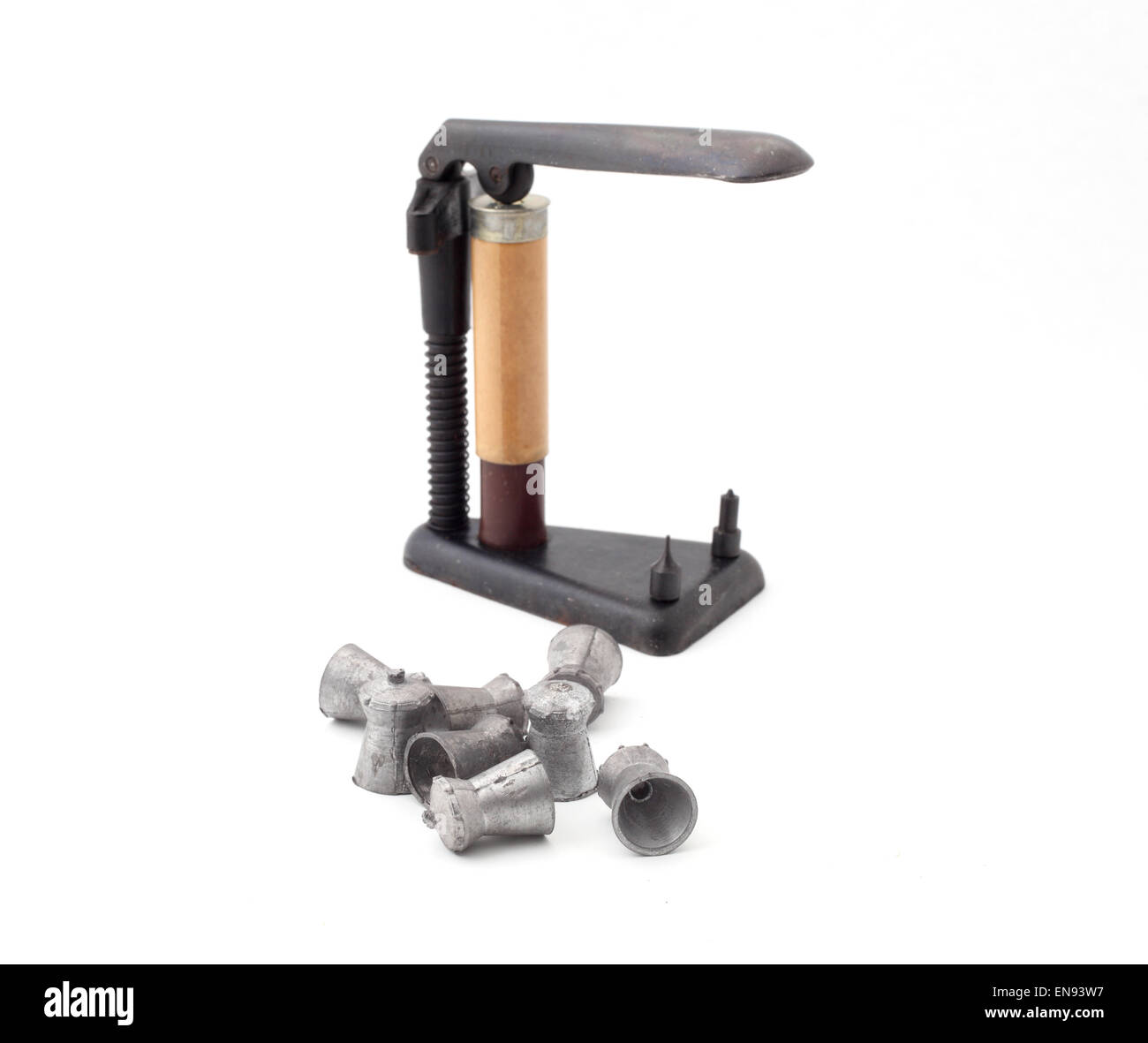 The mechanism for manual filling bullets Stock Photo - Alamy