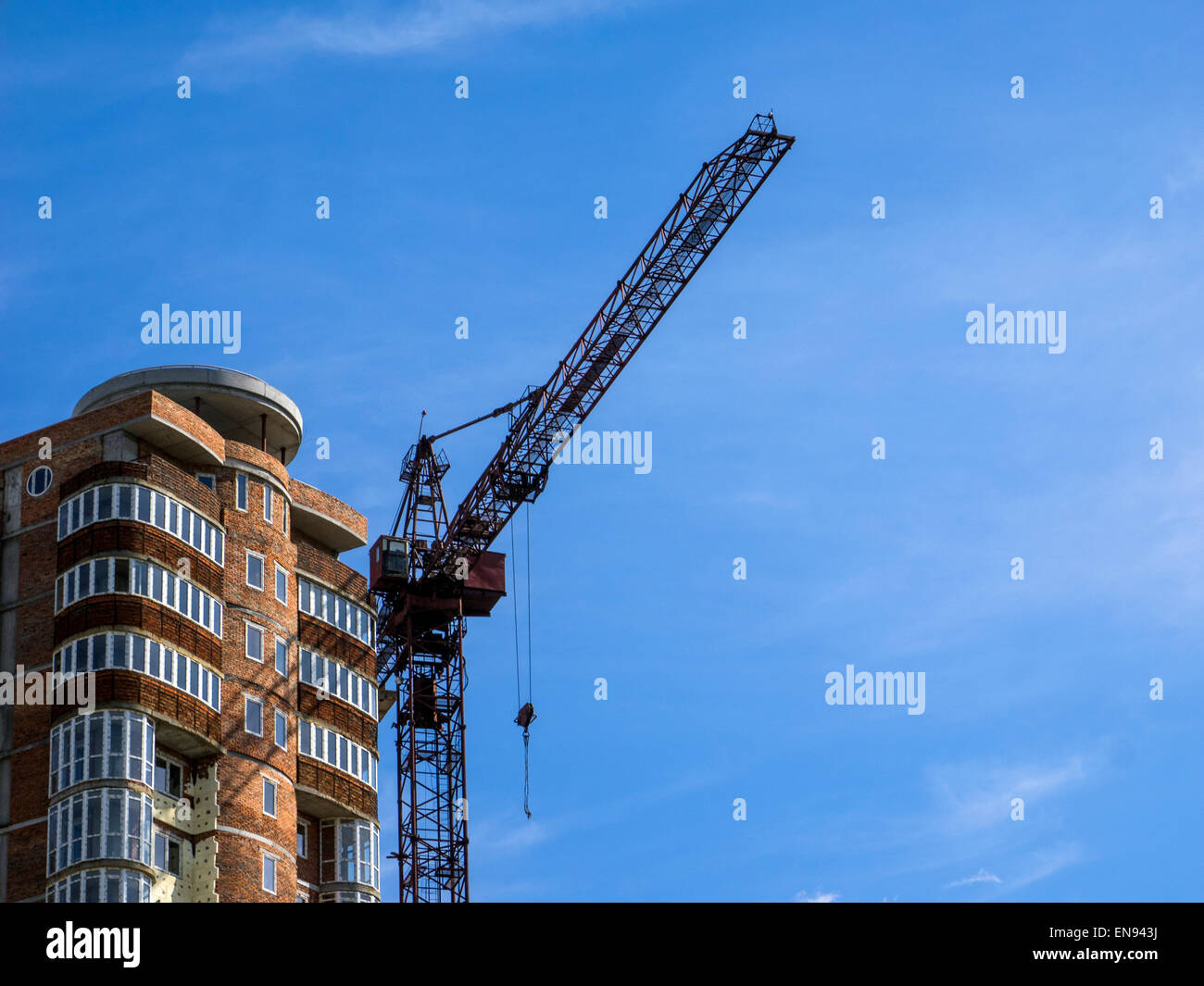 Close up view of a urban construction site Stock Photo - Alamy