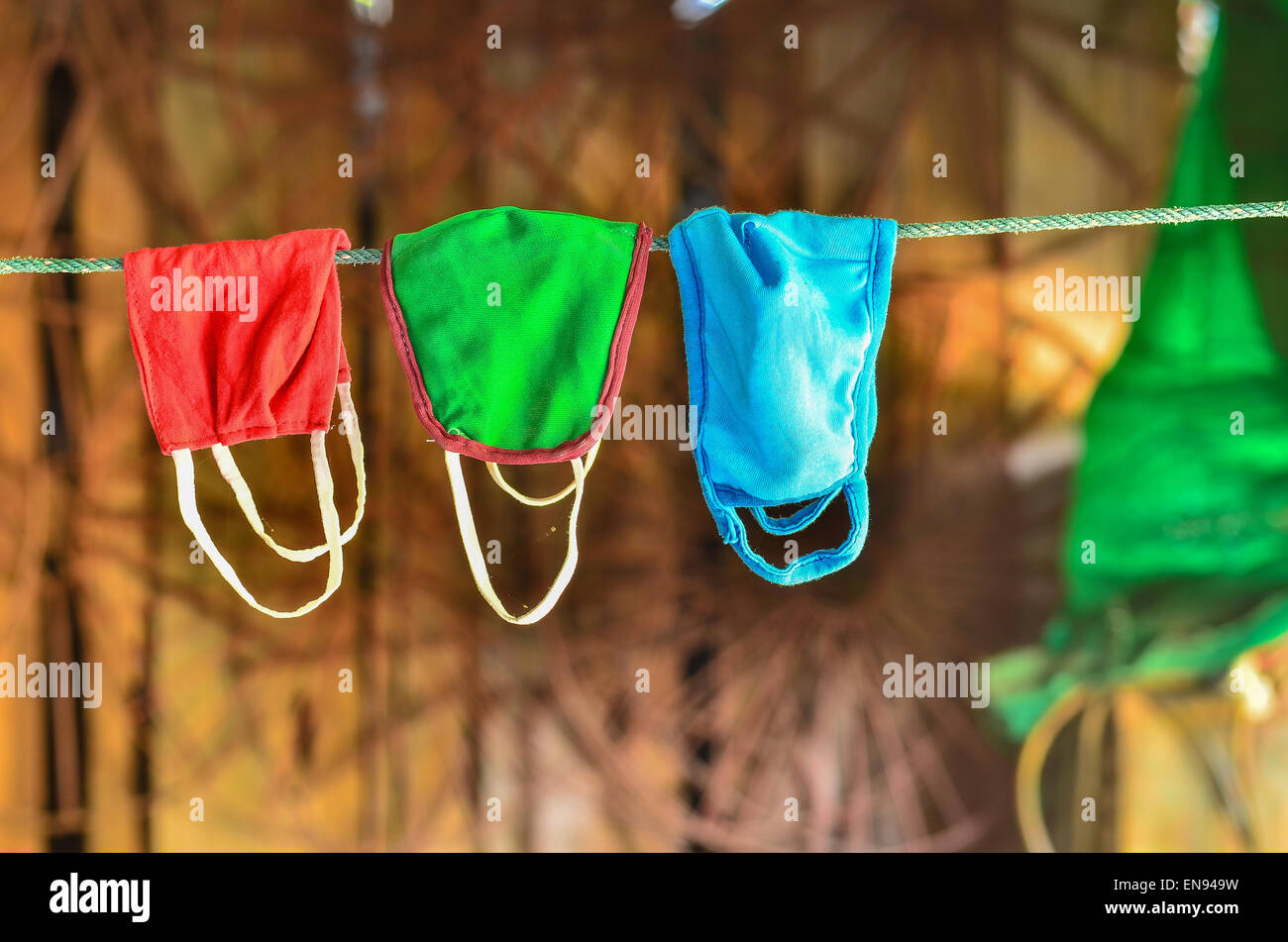 Hanging mask hi-res stock photography and images - Alamy