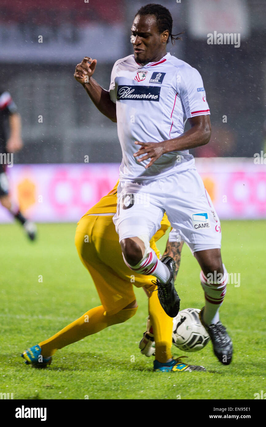 Carpi, Italy. 28th Apr, 2015. Jerry Mbakogu (Carpi) Football/Soccer ...