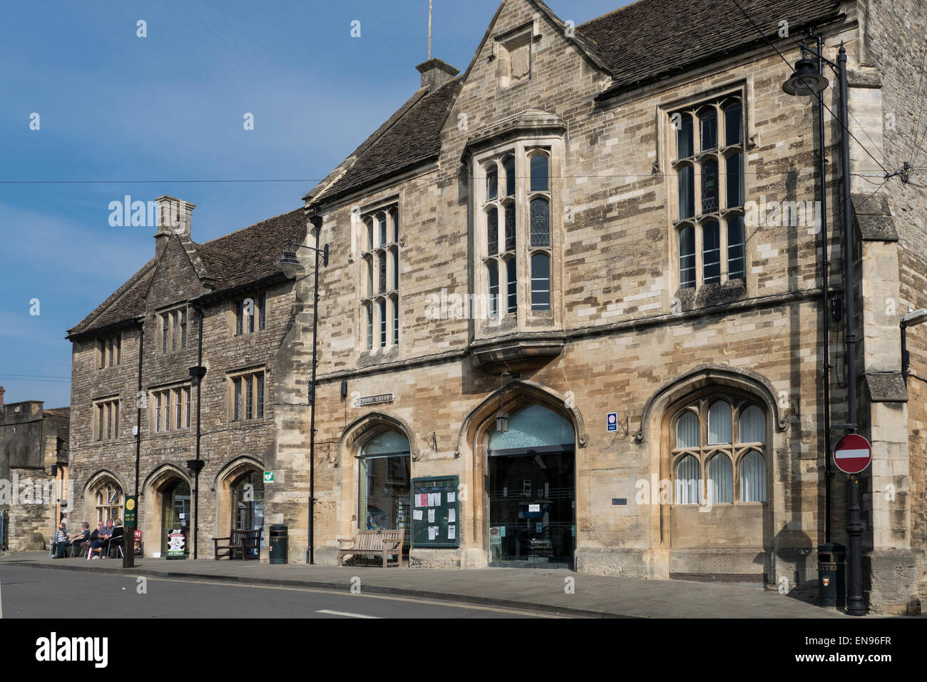 England, Wiltshire, Malmesbury, Town hall Stock Photo - Alamy