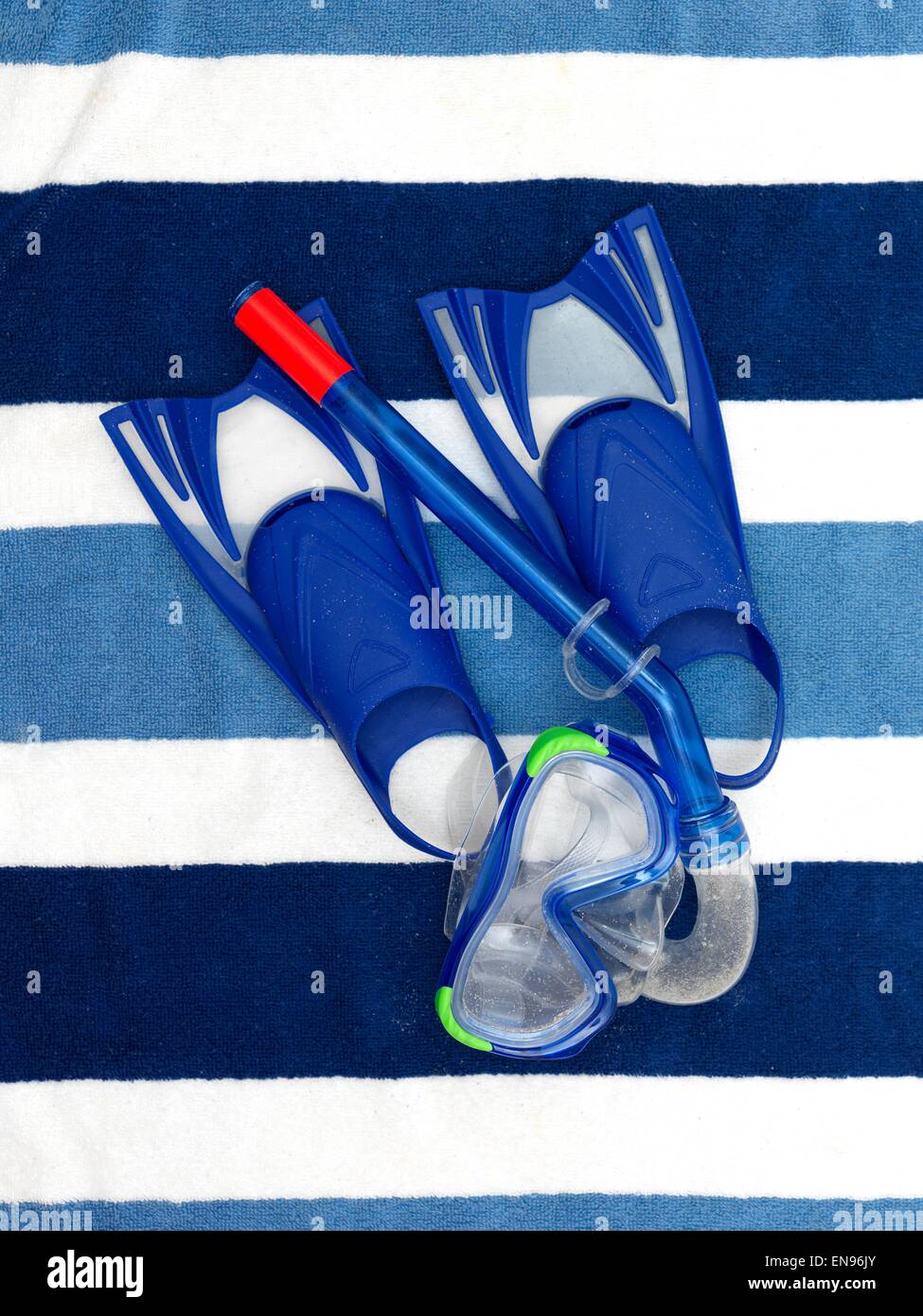 A close up shot of pool side items Stock Photo - Alamy