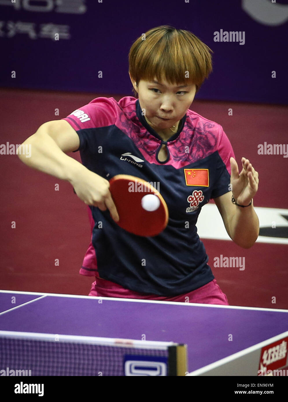 Suzhou, China's Jiangsu Province. 30th Apr, 2015. China's Zhu Yuling ...