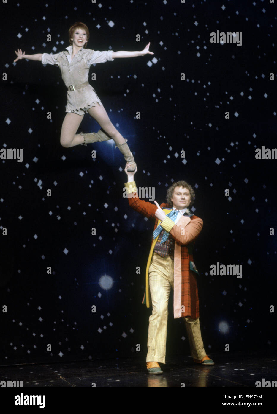 Actor Colin Baker, who plays Doctor Who in the BBC science fiction ...