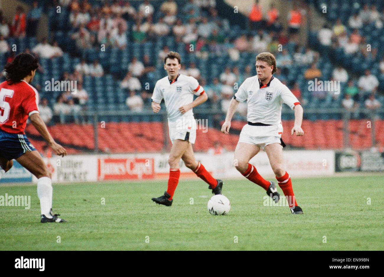 Rous Cup International match at Wembley Stadium. England 0 v Chile 0 ...