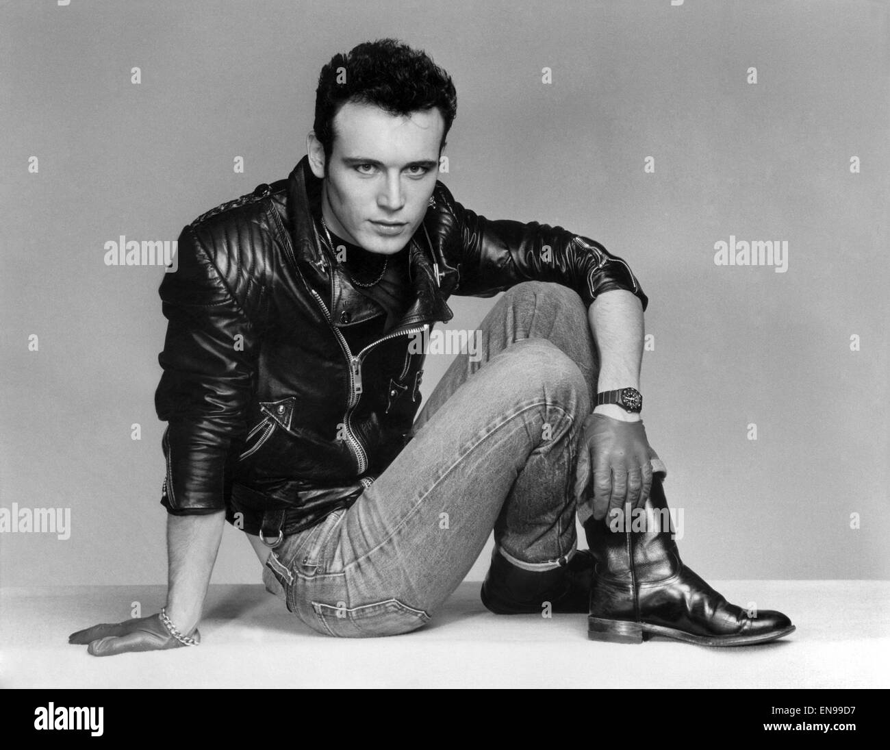 Post punk fashion Black and White Stock Photos & Images - Alamy