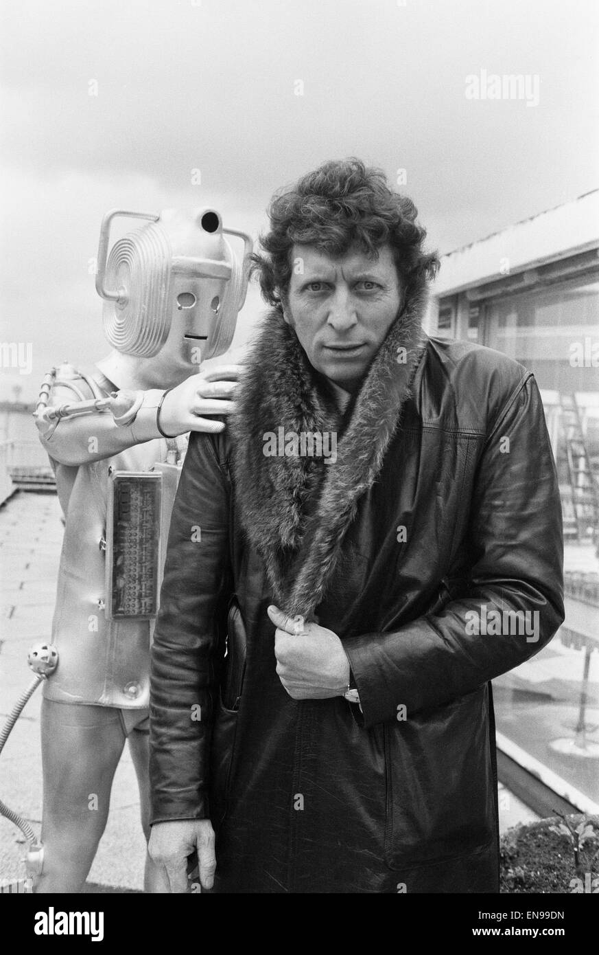 Photocall to introduce new Doctor, actor Tom Baker - the 4th Doctor ...
