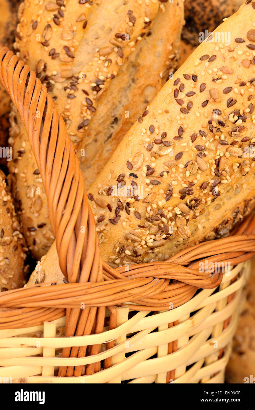 Bread for sale Stock Photo - Alamy