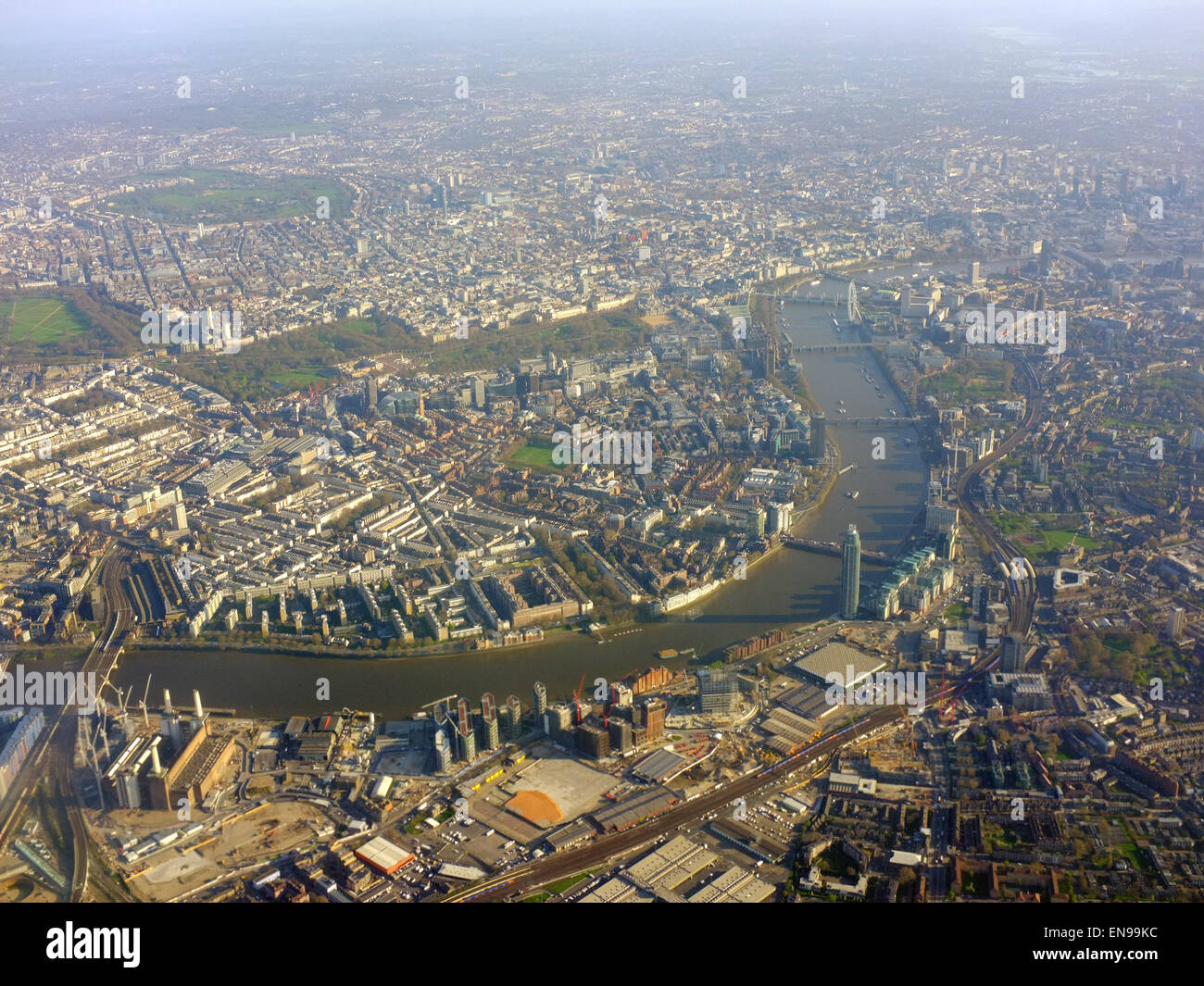 River Thames From Above