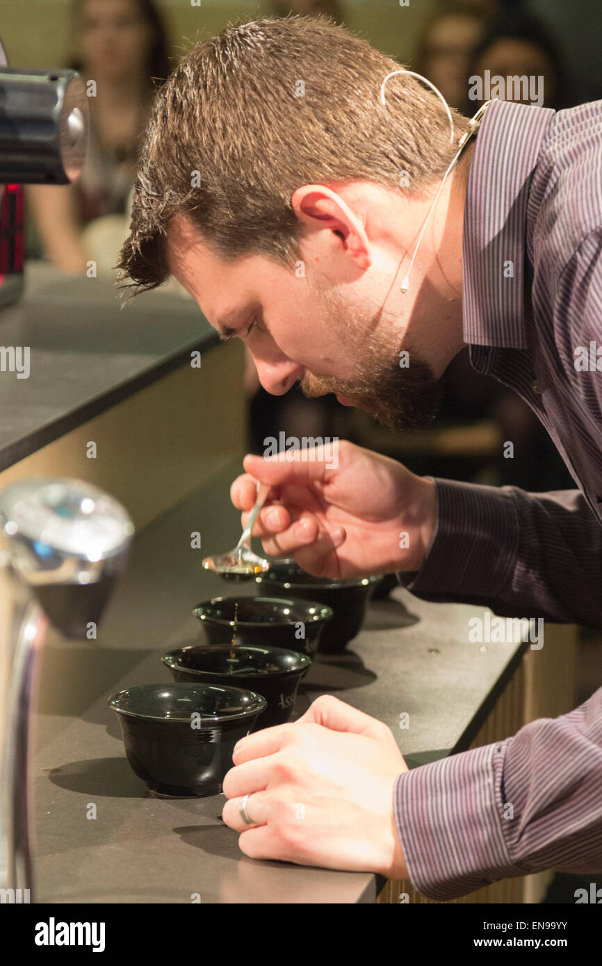 Barista competition hi-res stock photography and images - Alamy