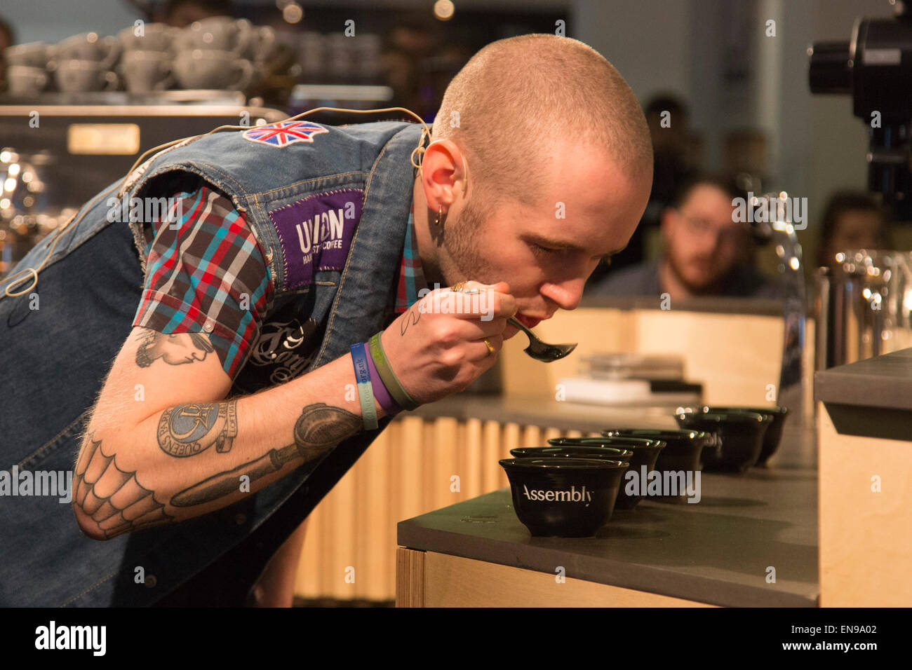 Barista competition hi-res stock photography and images - Alamy