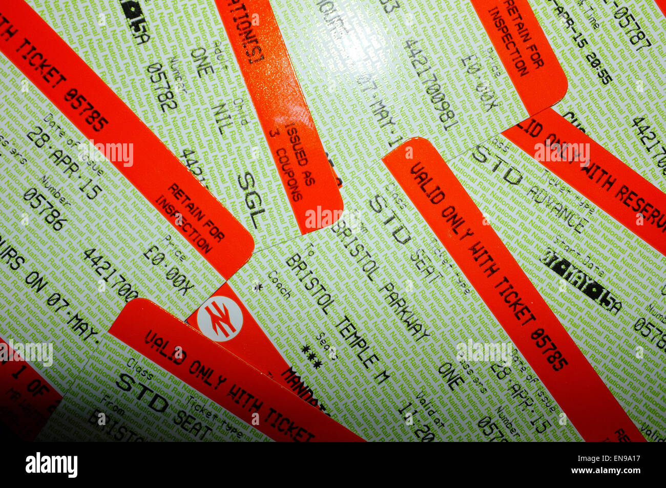 Rail tickets britain hi-res stock photography and images - Alamy