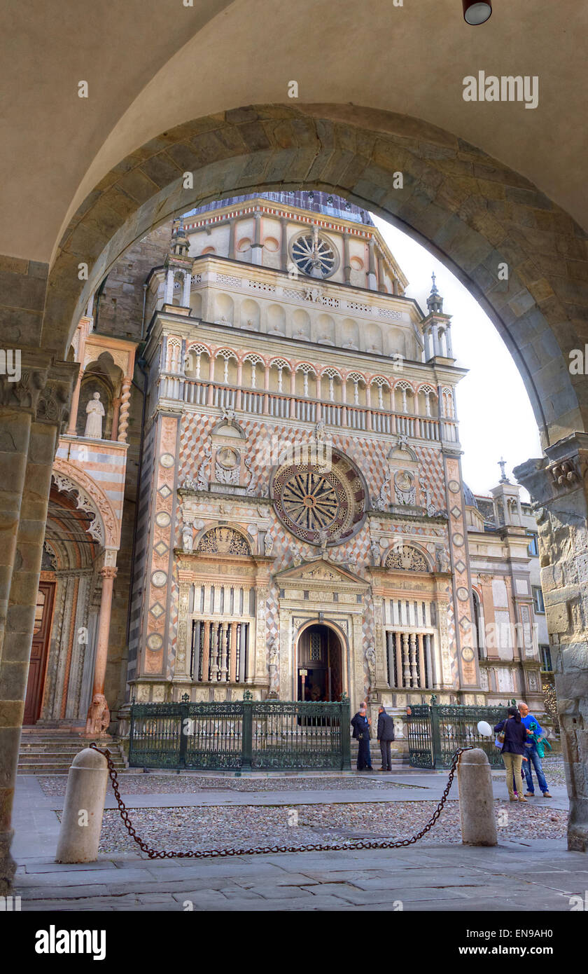 Santa maria maggiore and colleoni chapel hi-res stock photography and ...