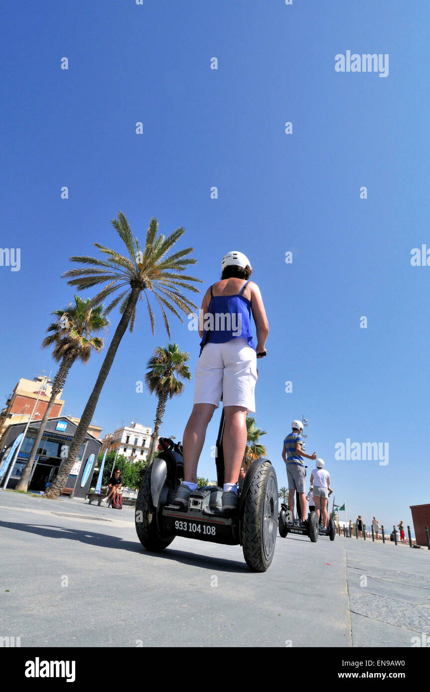 Segway, Two-wheeled electric vehicle, invented by Dean Kamen and ...