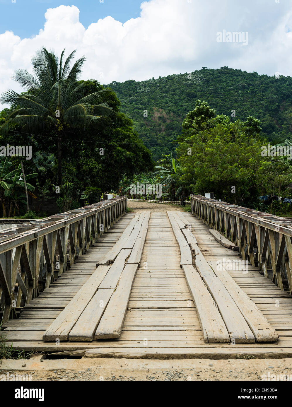 Part of the National Highway around El Nido, Palawan, Philippines Stock ...