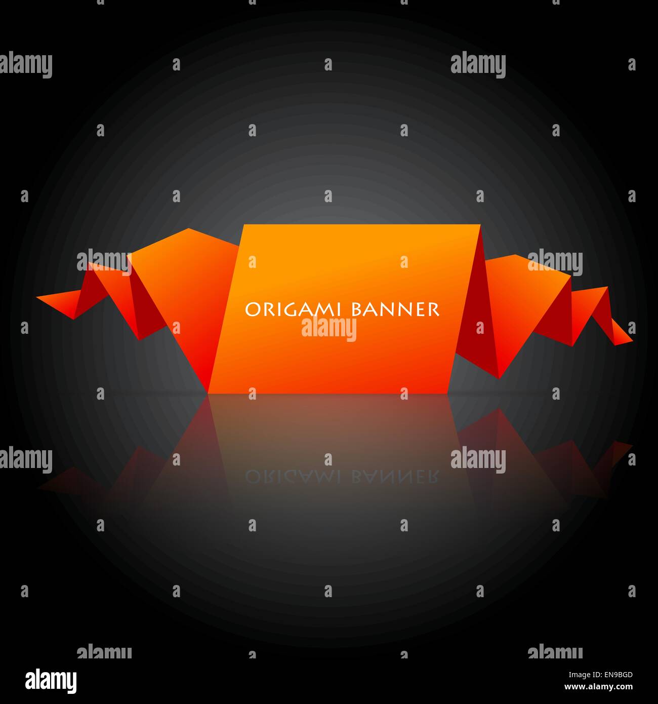Origami banner hi-res stock photography and images - Alamy