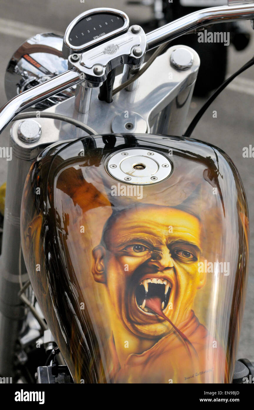 Harley Davidson motorcycle design Stock Photo - Alamy