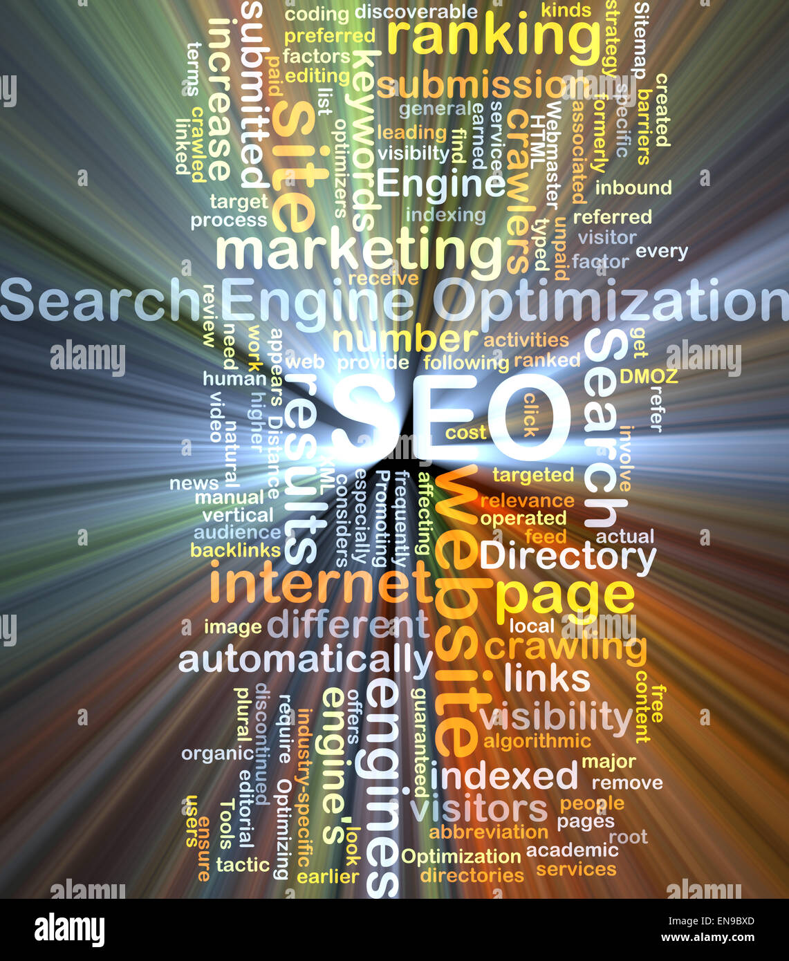 Background concept wordcloud illustration of search engine optimization ...