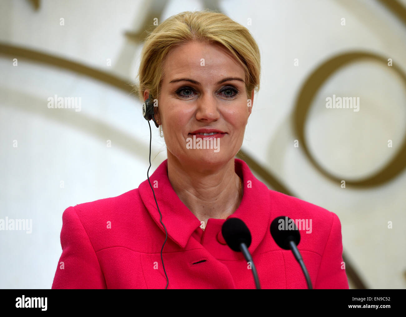 Denmark's Prime Minister Helle Thorning-Schmidt, photographed during a ...