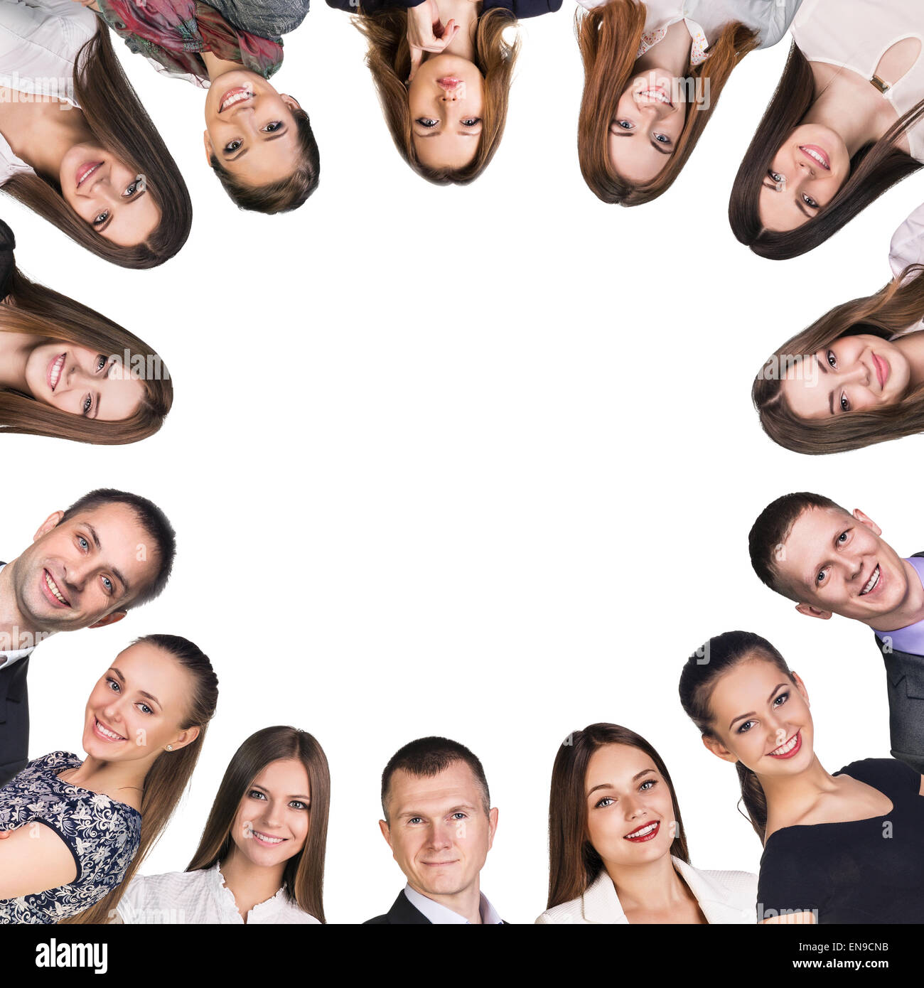 Business team frame Stock Photo - Alamy