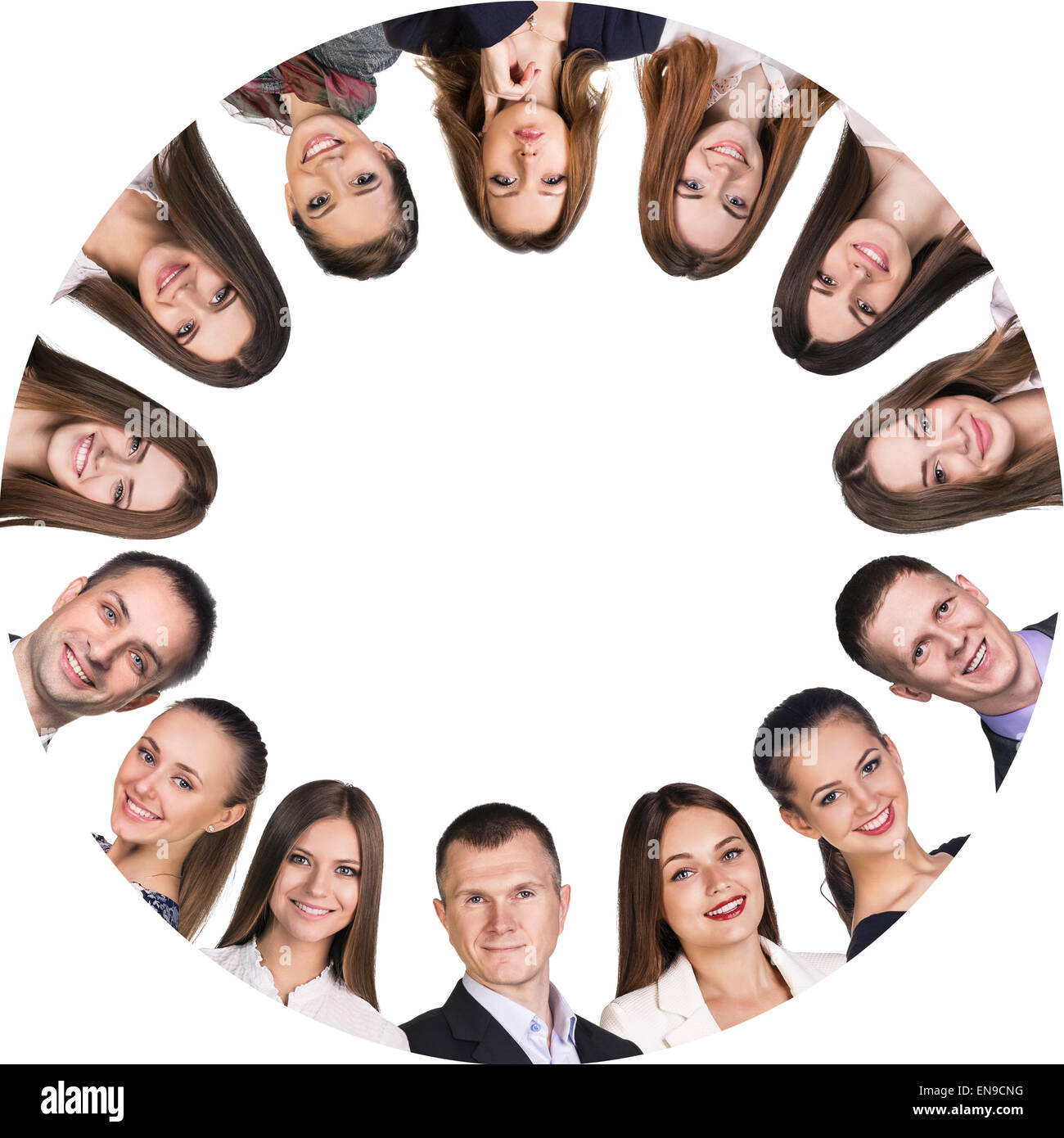 Business team frame Stock Photo - Alamy