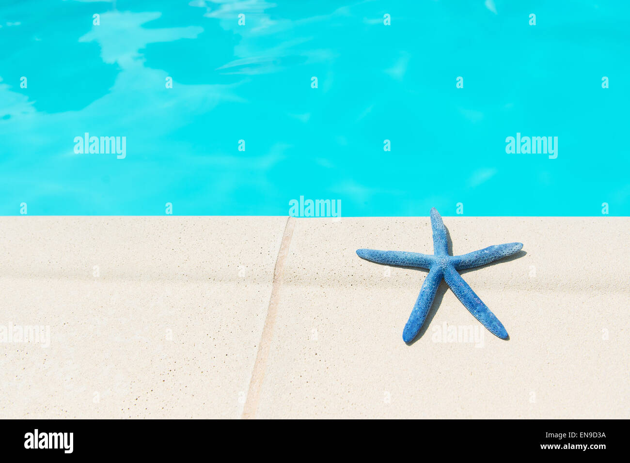 Summer vacation at the swimming pool Stock Photo - Alamy