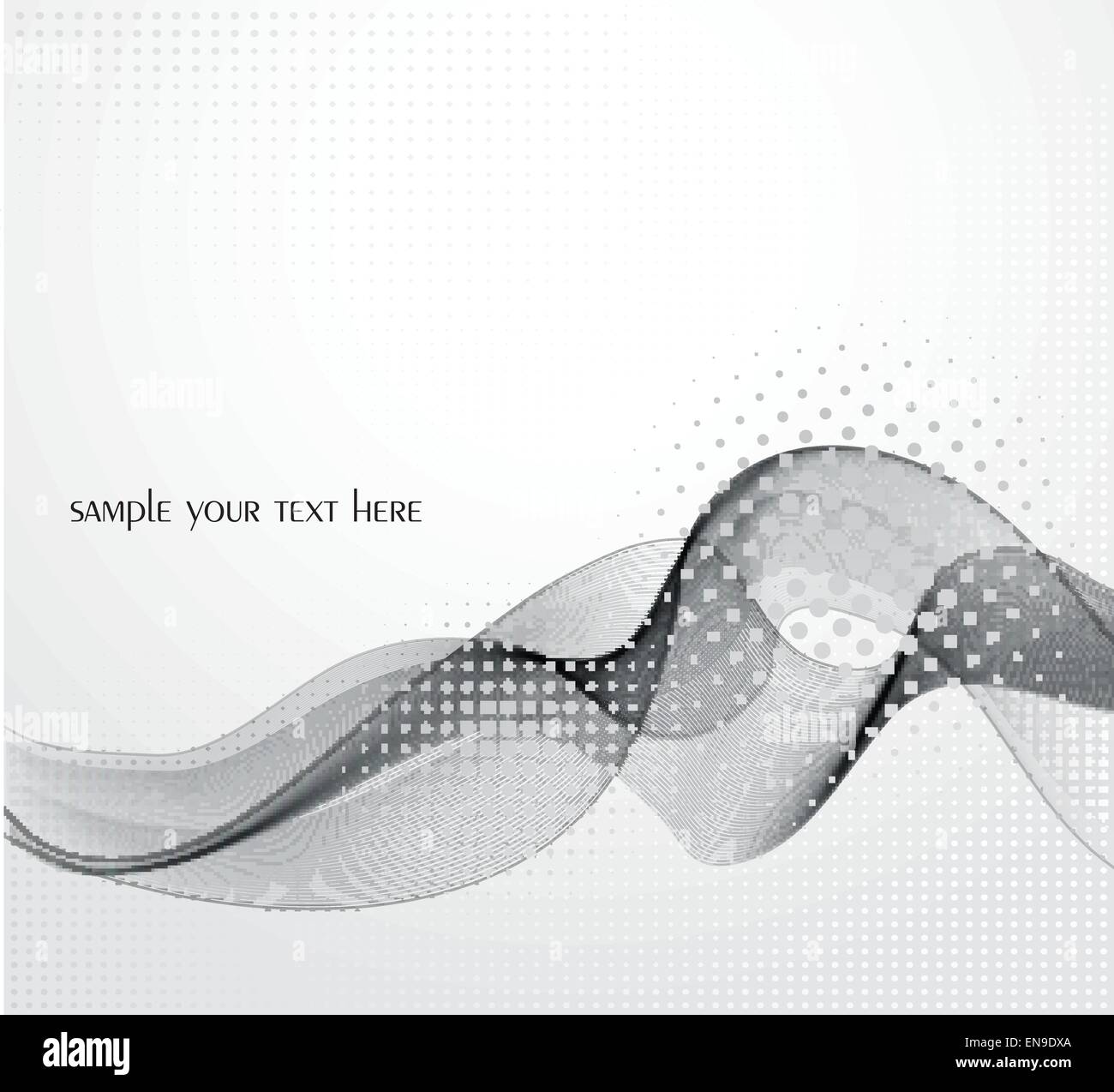 Abstract gray wave vector background. EPS 10 Stock Vector Image & Art ...