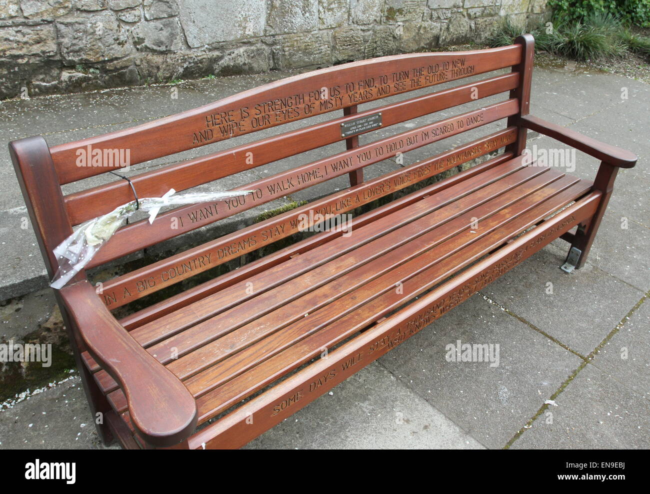 Stuart adamson memorial hi-res stock photography and images - Alamy